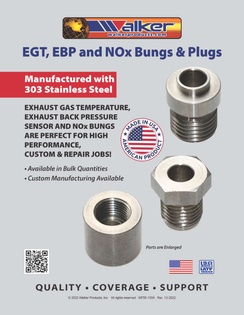 Exhaust Gas Temperature Sensors, Bung & Plug Kits - Walker Products