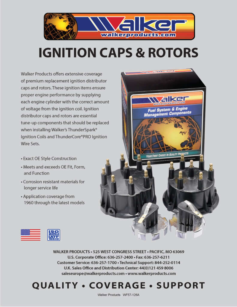 Caps & Rotors - Walker Products