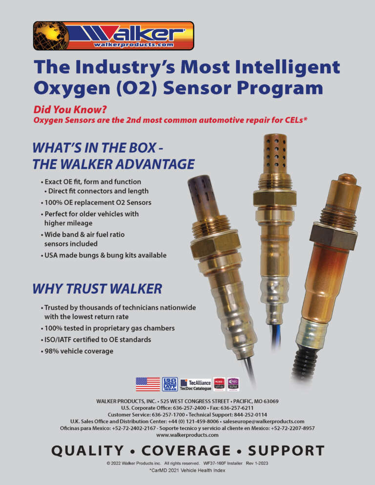 Automotive Oxygen Sensors (O2), Bung & Plug Kits - Walker Products